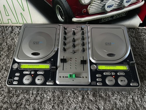 STANTON CM203 DUAL TWIN CD PLAYER & EINGEBAUTER MIXER - NUMARK CD MIX ...