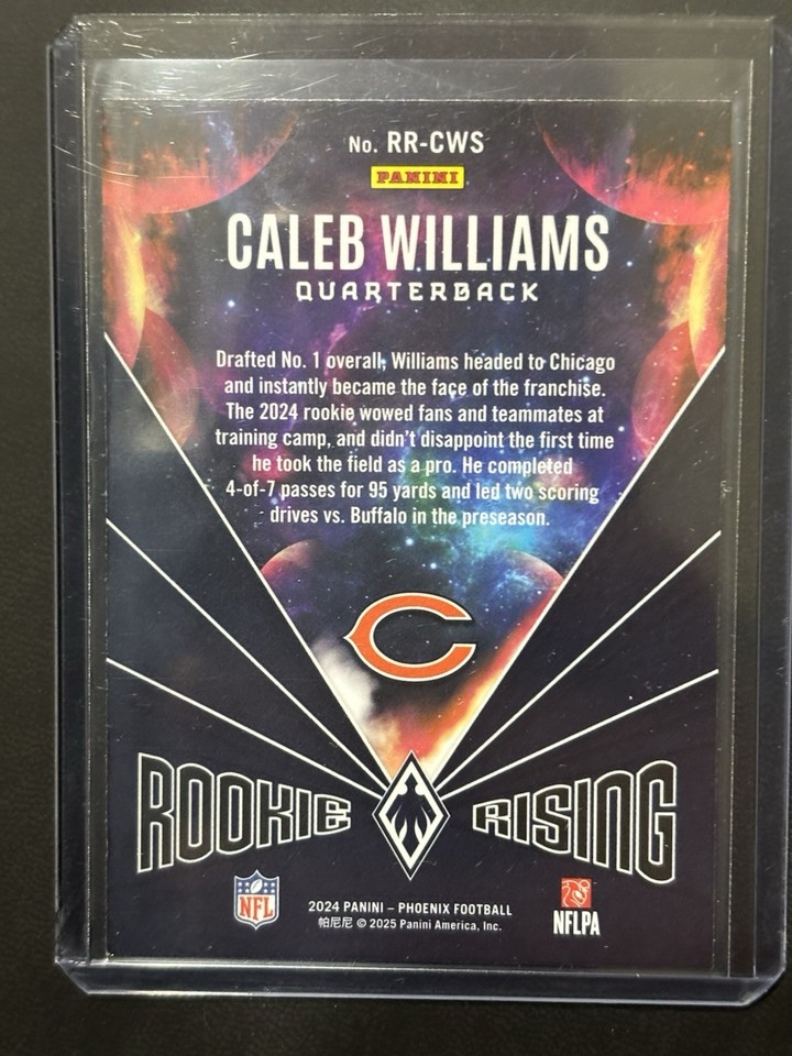 2024 Panini Phoenix - Rookie Rising Caleb Williams #RR-CWS Hyper (RC ...