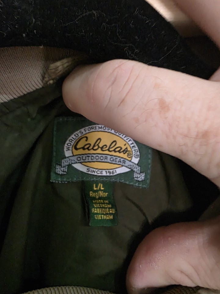 Cabelas Camo Pull Over Size Large Prairie Mountain | eBay