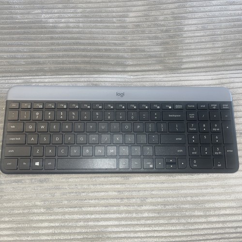 Logitech K470 Wireless Keyboard Slim Full Size PC Windows MKeyboard | eBay