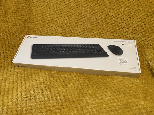 NEW & BOXED Microsoft Wireless 900 Desktop PT3-00006 QWERTY Keyboard ...