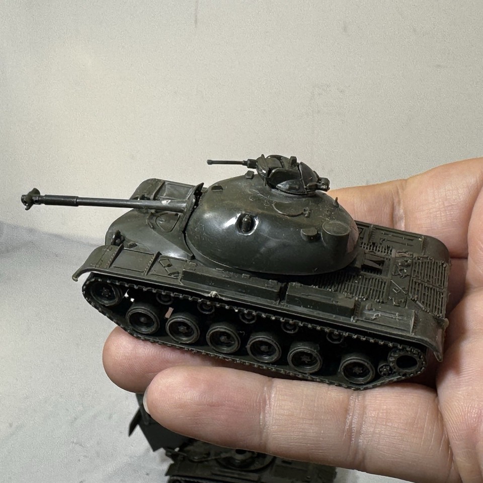 Vintage Lot Of 5 Roco Minitanks 1:87 HO M-48 A1 Medium Tank Made In ...