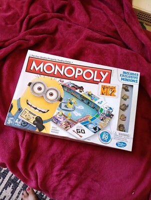 Monopoly DESPICABLE ME 2 Board Game with Exclusive MINIONS TOKENS | eBay