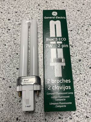 97556 GE F7BX/835/ECO Ecolux 7W 2 Pin CFL Lamp sold each | eBay