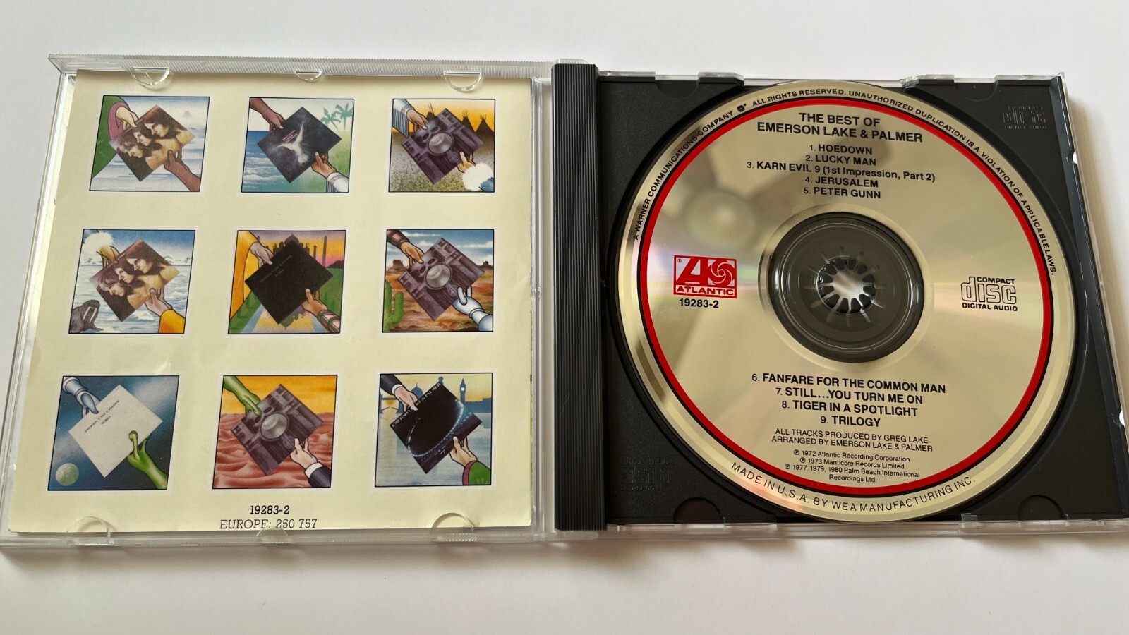 Emerson Lake & Palmer - Best Of ELP - CD - Progressive Rock - FREE ...