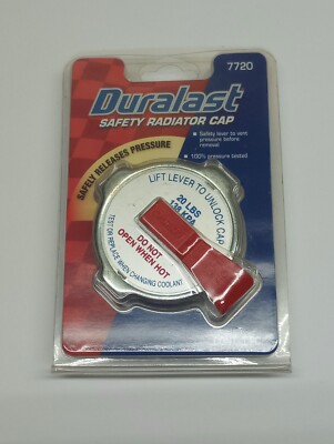 Duralast Safety Radiator Cap #7720 NEW | eBay