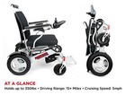 2021 New RANGER D09 Power Wheelchair, Lightweight Foldable Electric ...