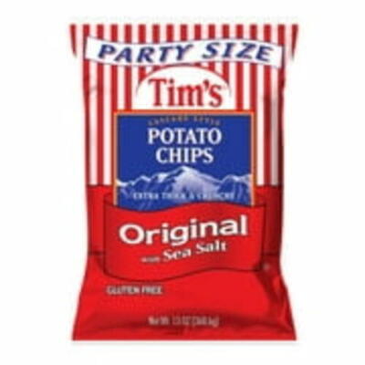 Tim's Cascade Snacks Original Sea Salt Cascade Style Potato Chips ...