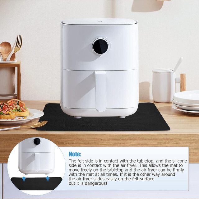 Heat Proof Mat for Ninja COSORI Salter Air Fryer Protector Appliance ...