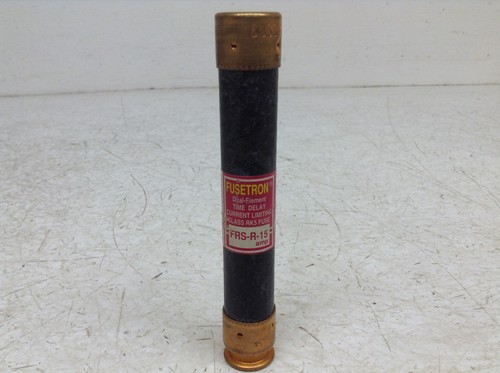 Bussmann Buss FRS-R-15 15 Amp Fuse FRSR15 Fusetron (TB) | eBay