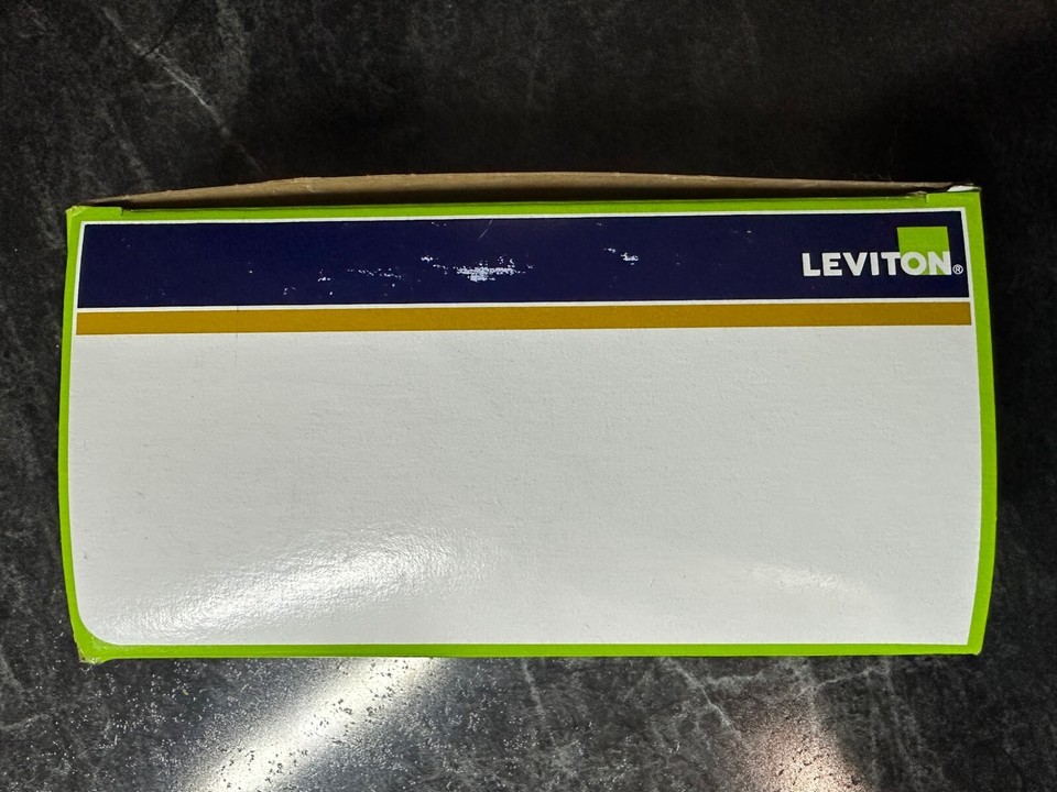 Leviton Plug Control - Split Tab - White - 20A-125V - Lot | eBay