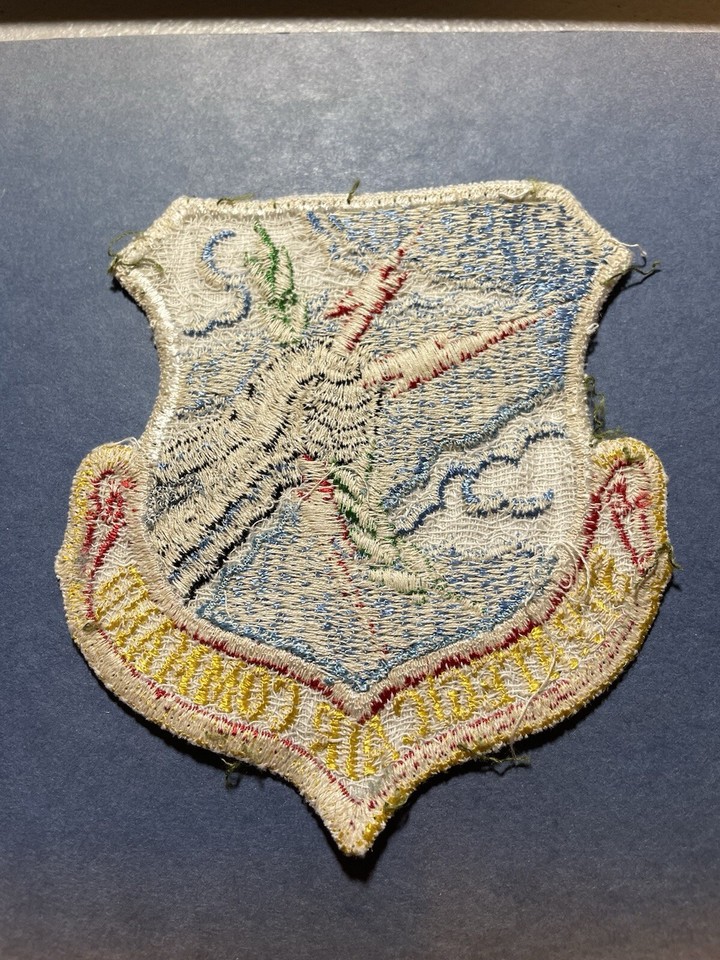 Vintage Post-WW2 1946-55 Strategic Air Command Embroidered Patch ...