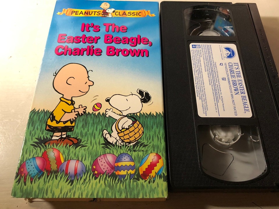 It's the Easter Beagle, Charlie Brown (1974) VHS Family Animation 1994 ...