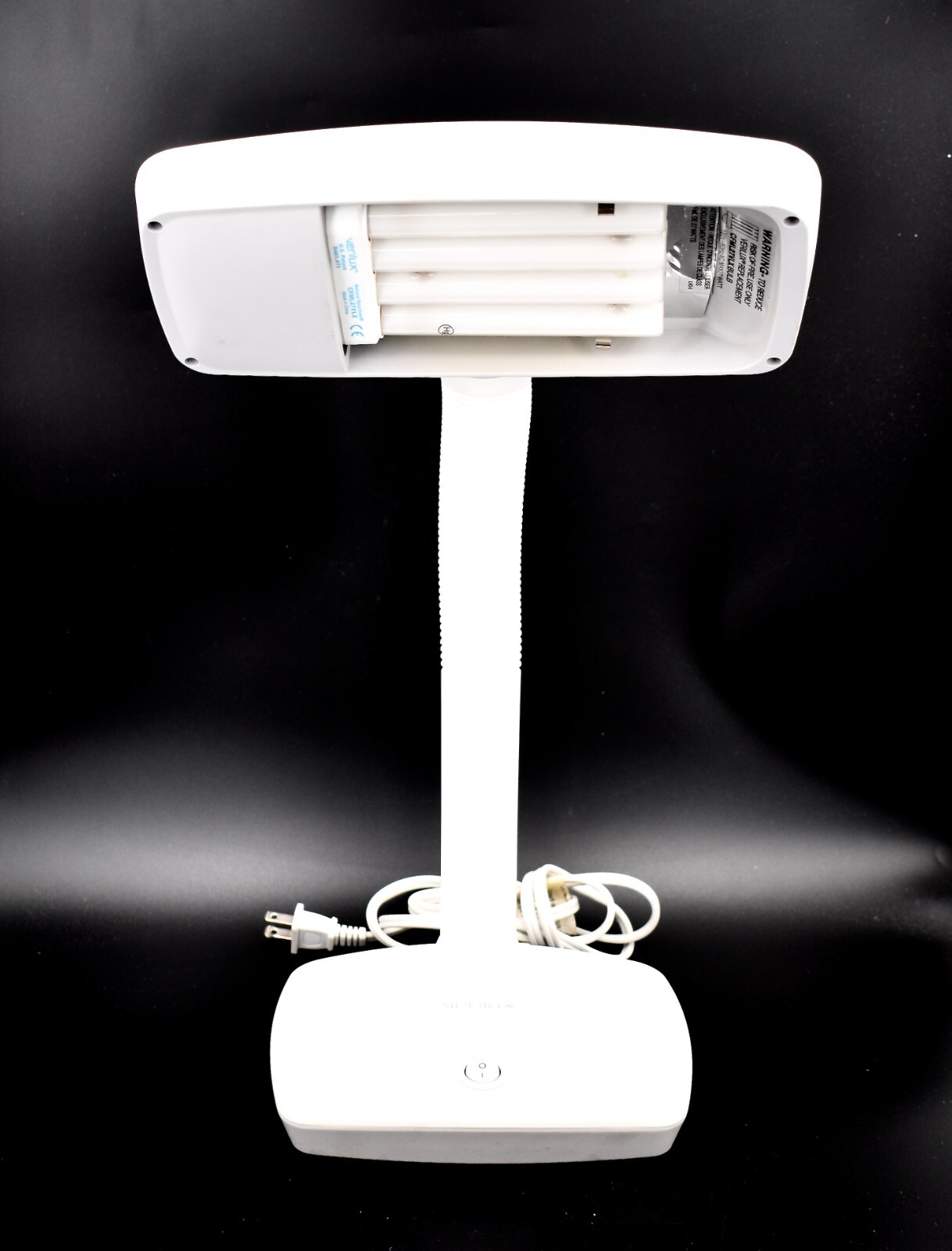 Verilux Table Tamp,Natural Spectrum LED Light,White,plastic,Gooseneck ...