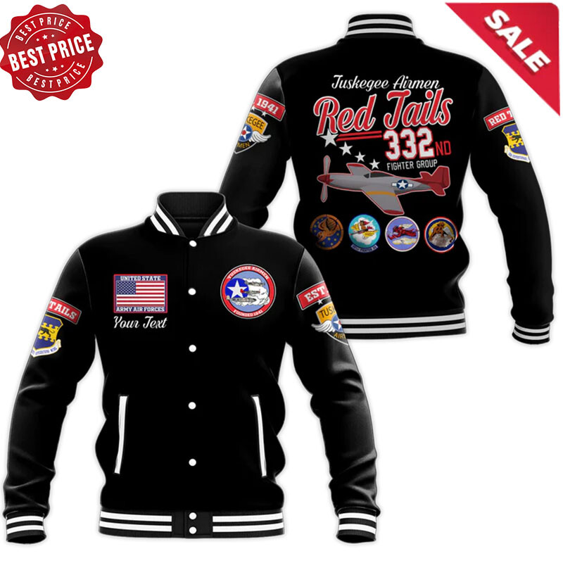 Custom - Tuskegee Airmen Us Air Force Thunderbirds Baseball Jacket Print All | eBay