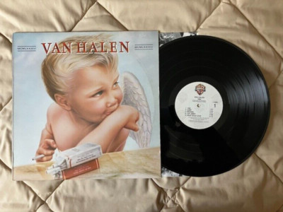 Van Halen 1984 Record LP, 1983 Warner Bros. # 1-23985 Upside Down Back ...