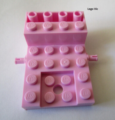 Lego 24055 Vehicle Base 4x6x1 2/3 Curved Friends 10726 MOC B28 | eBay