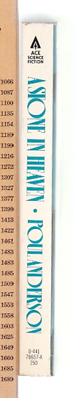 A STONE IN HEAVEN SIGNED by Poul Anderson/1st US/Dominic Flandry ...