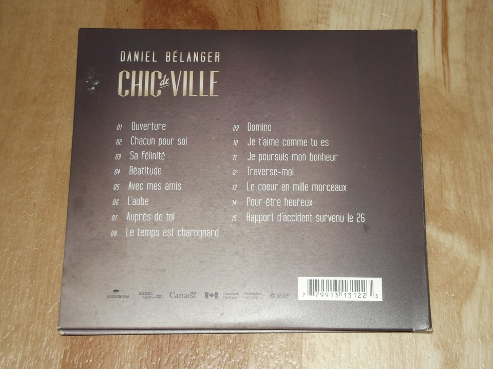 Daniel Bélanger Chic de Ville (CD) A20 | eBay UK