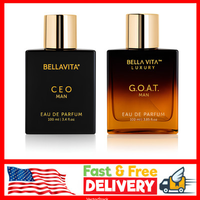 BellaVita Luxury Sigma Male (CEO Man & GOAT Man) Perfume Cologne for ...