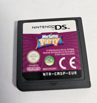 Jeu My Sims Party Cartouche Nintendo DS Compatible Avec 3DS | eBay