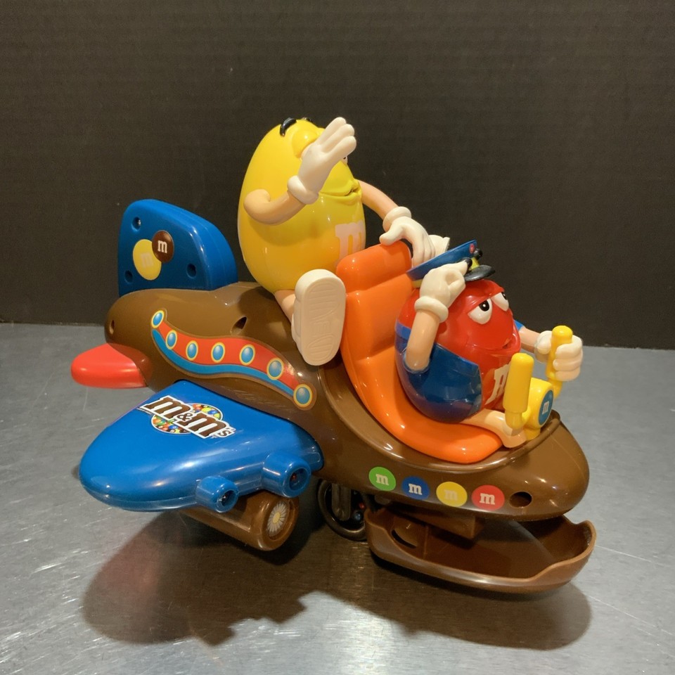 M&M’s Vintage Chocolate Dispenser Figure Jumbo Jet Plane M&M's ...