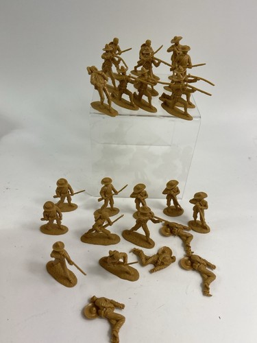 Barzso Mexicans Infantry War With Mexico Brown Bagged Set Of 25 From ...