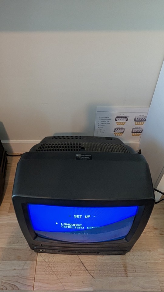 Videotronics 13" CRT TV Model F13TRG1 - 1997 Retro TV for Retro ...