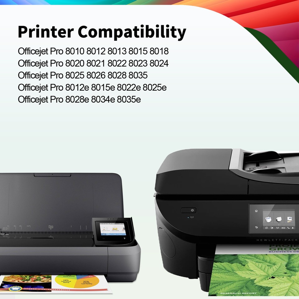 Ink Cartridge for HP 910XL 910 OfficeJet Pro 8010e 8020e 8022e 8028e ...