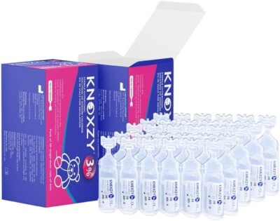 KNOXZY 3% Hypertonic Saline Solution Sodium Chloride Inhalation Vials ...