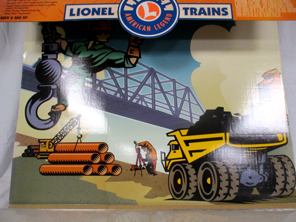 Lionel 7-21902 Heavy Duty Construction Zone Train Set | eBay