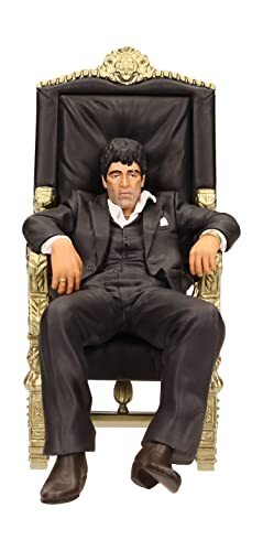 Movie Icons Scarface: Tony Montana Throne 7" Figure 8436535275156| eBay