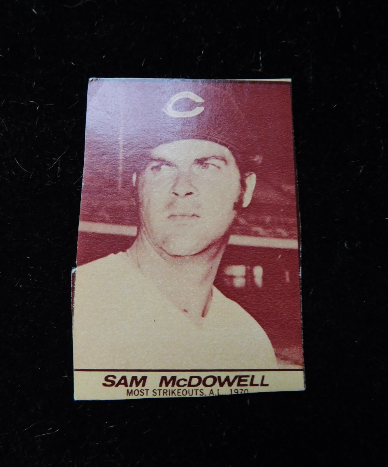 1971 Milk Duds Sam McDowell Card | eBay