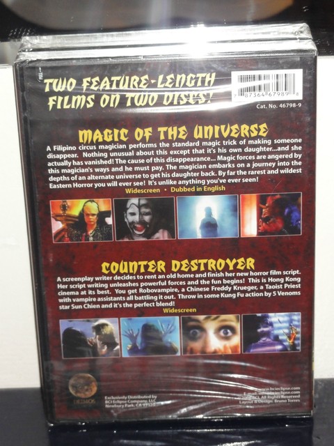 Eastern Horror - Magic of the Universe/Counter Destoyer (DVD, 2006) for ...