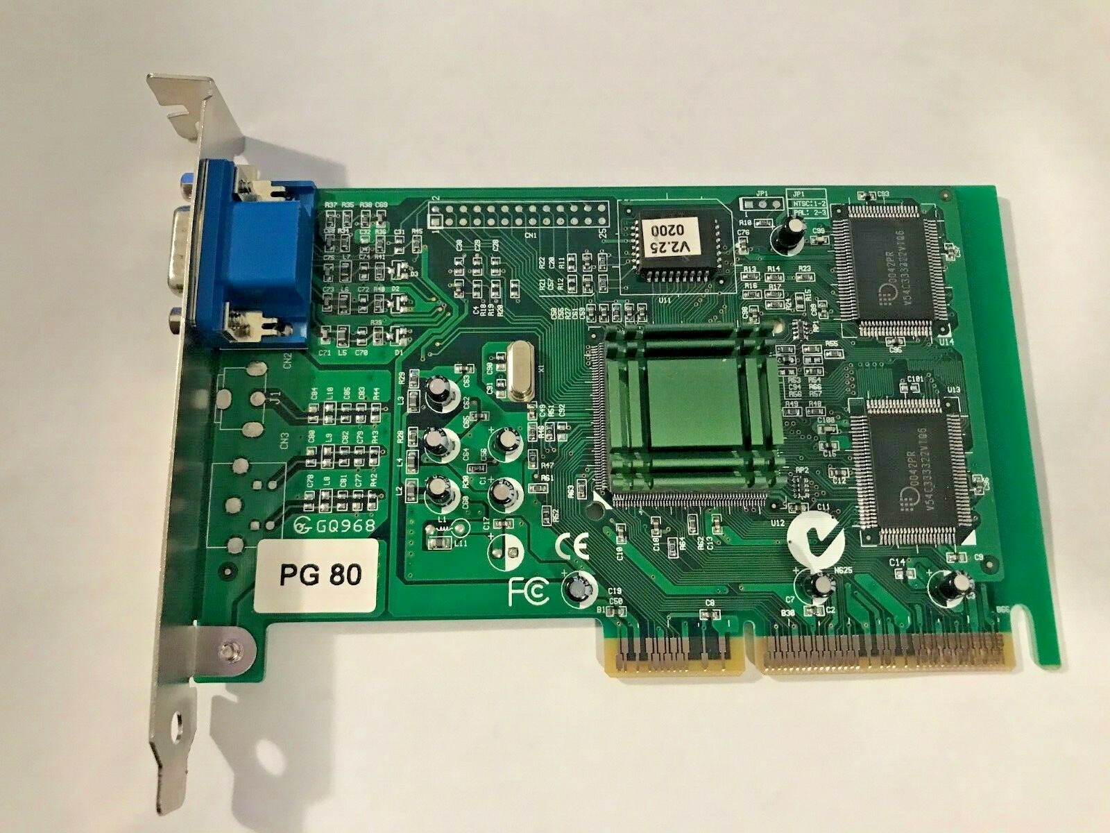 VINTAGE AOPEN PG80 SIS 5598 6326 4MB AGP VGA VIDEO CARD 90.05210.694 ...