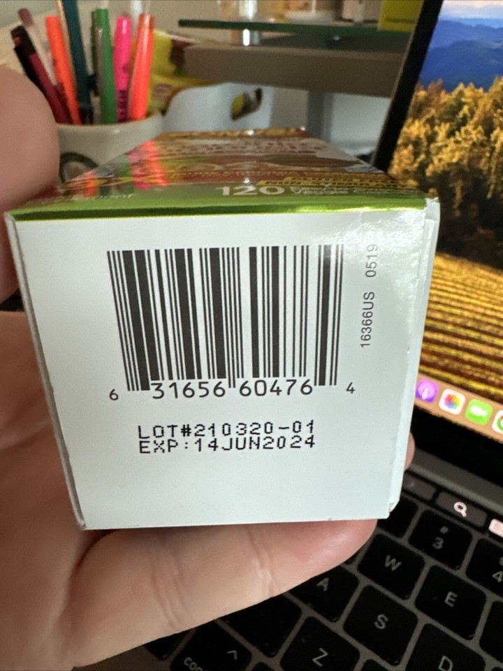 Pure Xen 100% Pure Garcinia Cambogia Apple Cider Vinegar 120 Caps 6/ ...