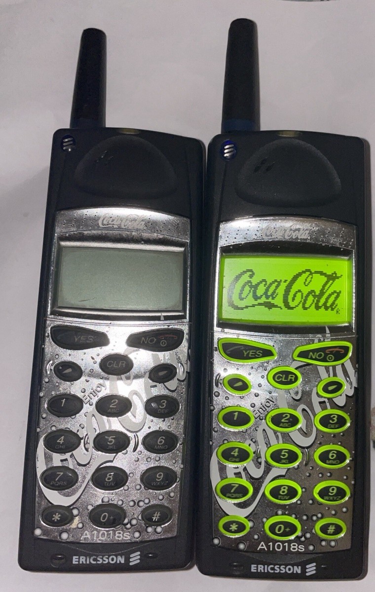 Vintage Ericsson Cellular Collectible Mobile A1018s Gsm Antenna Phone