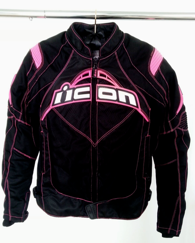 icon Contra Performance Series Motorcycle Jacket, Women's Small, Zip ...