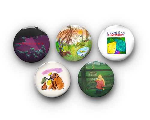 Cavetown Pin Badges | Set of 5 | 32mm | Music Band Pins | Gift | Album ...
