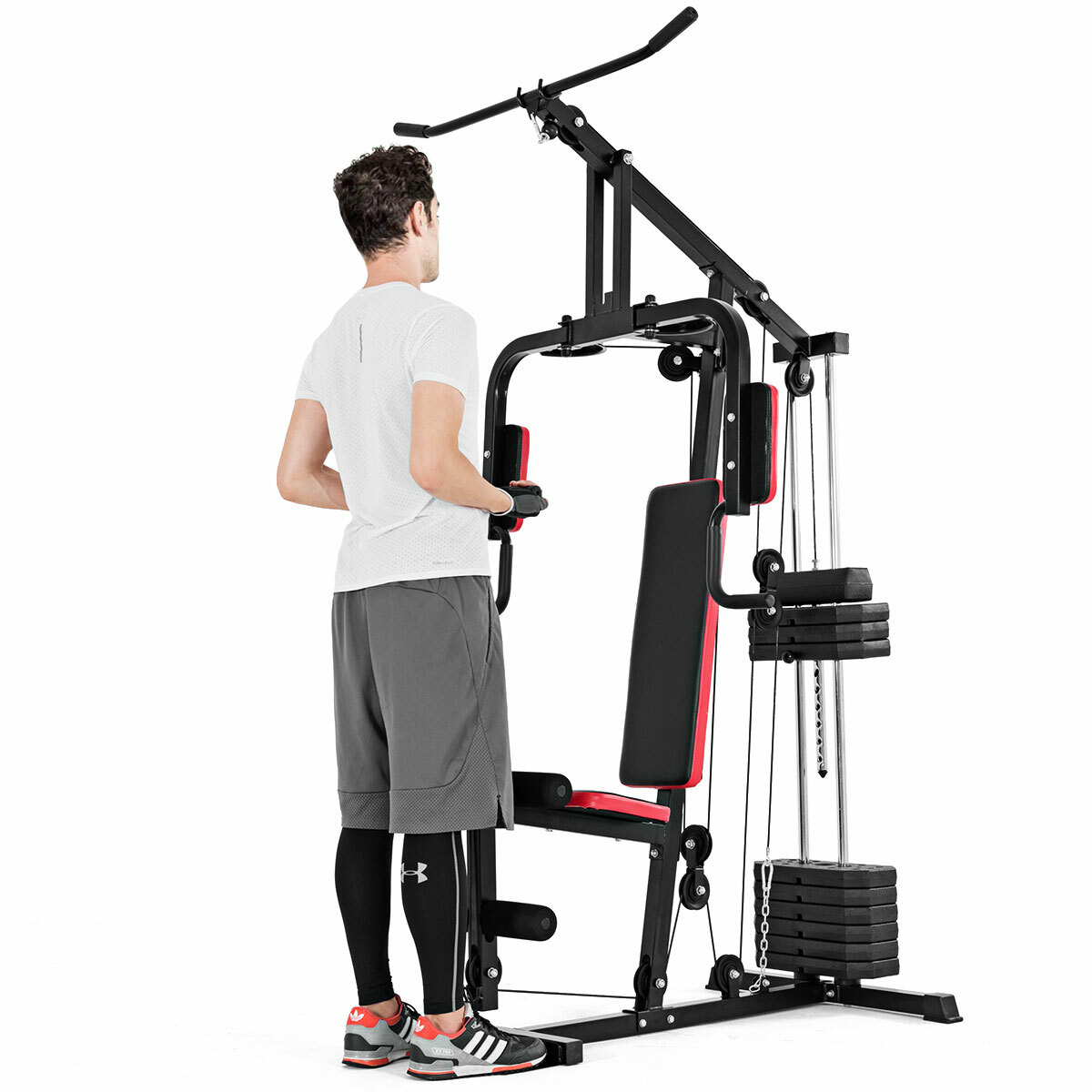 Multifunction Cross Trainer Workout Machine Strength Training Fitness ...