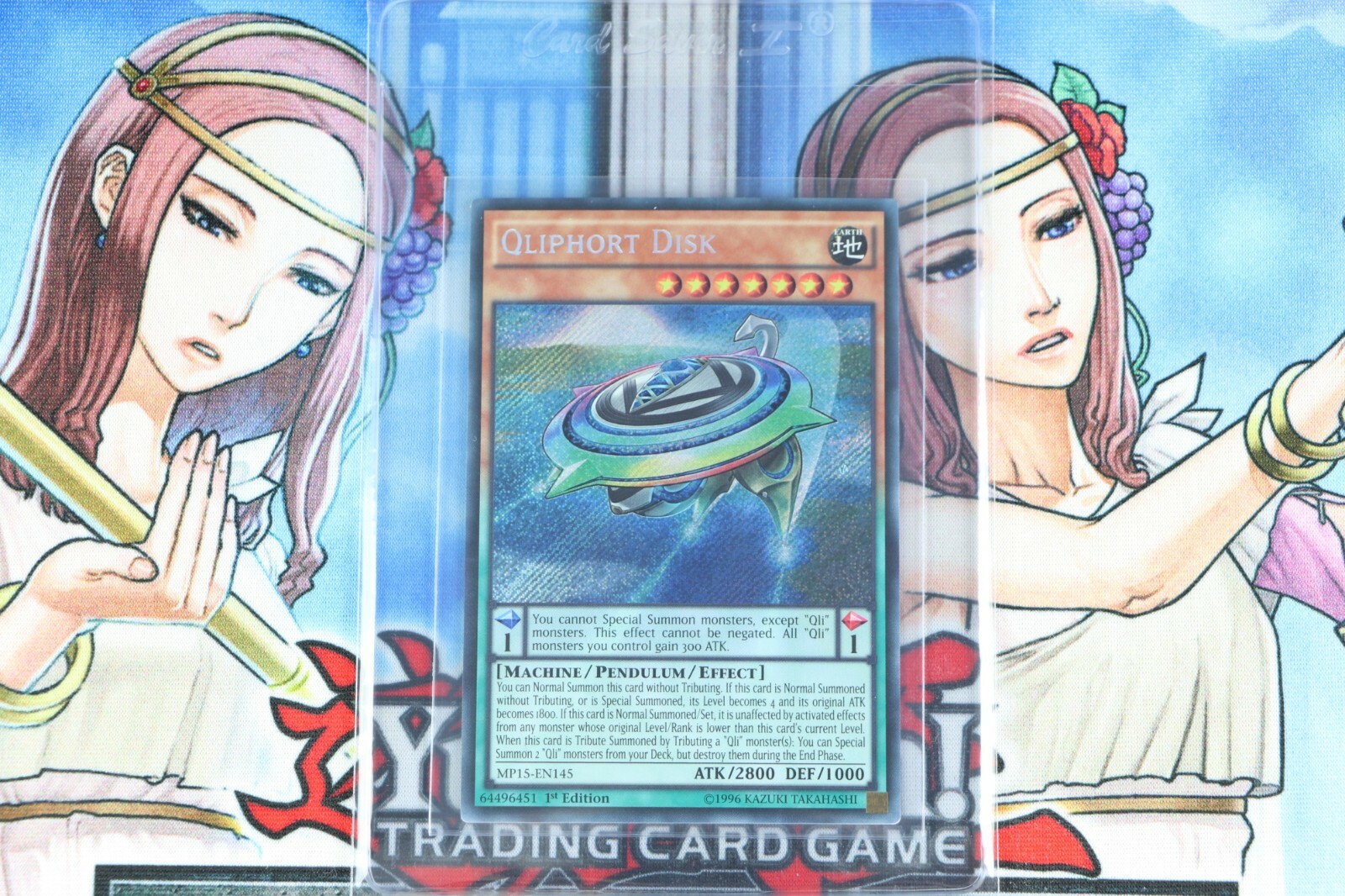 YuGiOh Qliphort Disk MP15-EN145 1st Ed Secret Rare | eBay