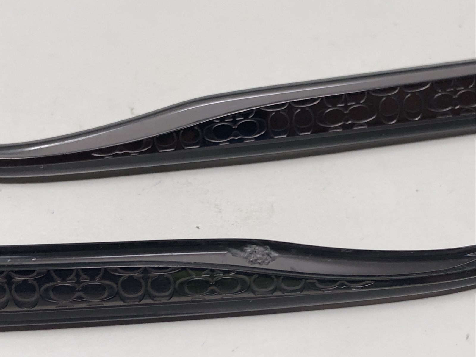 COACH HC 7064 9264T3 GRAY CRYSTAL Authentic Temple Replacement PARTS ...