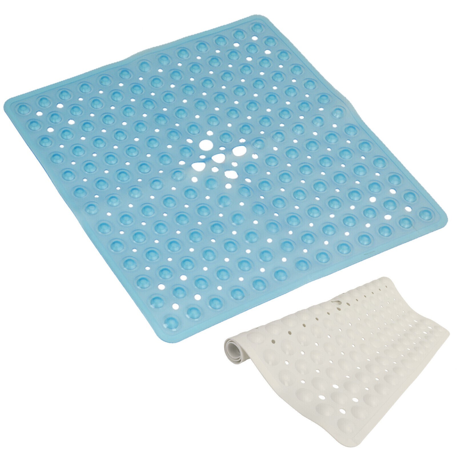 Extra Large Bath Mat Non Slip Bathtub Strong Suction Anti-Mold Rubber ...