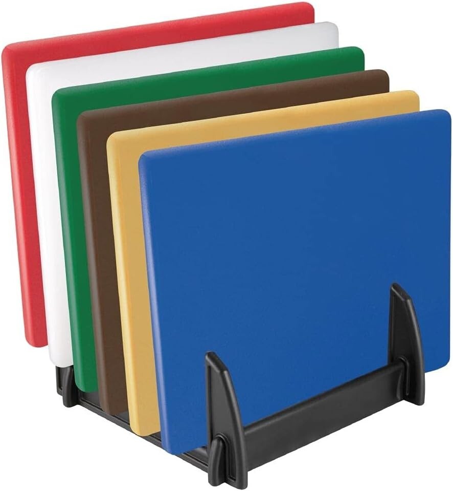 Acense Chopping Board Rack Catering Plastic Collapsible Board Storage ...