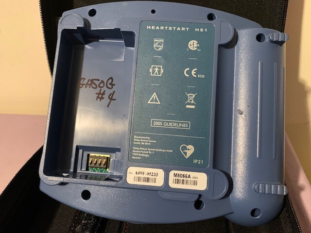 Philips HeartStart HS1 M5066A OnSite AED Defibrillator No Battery or ...