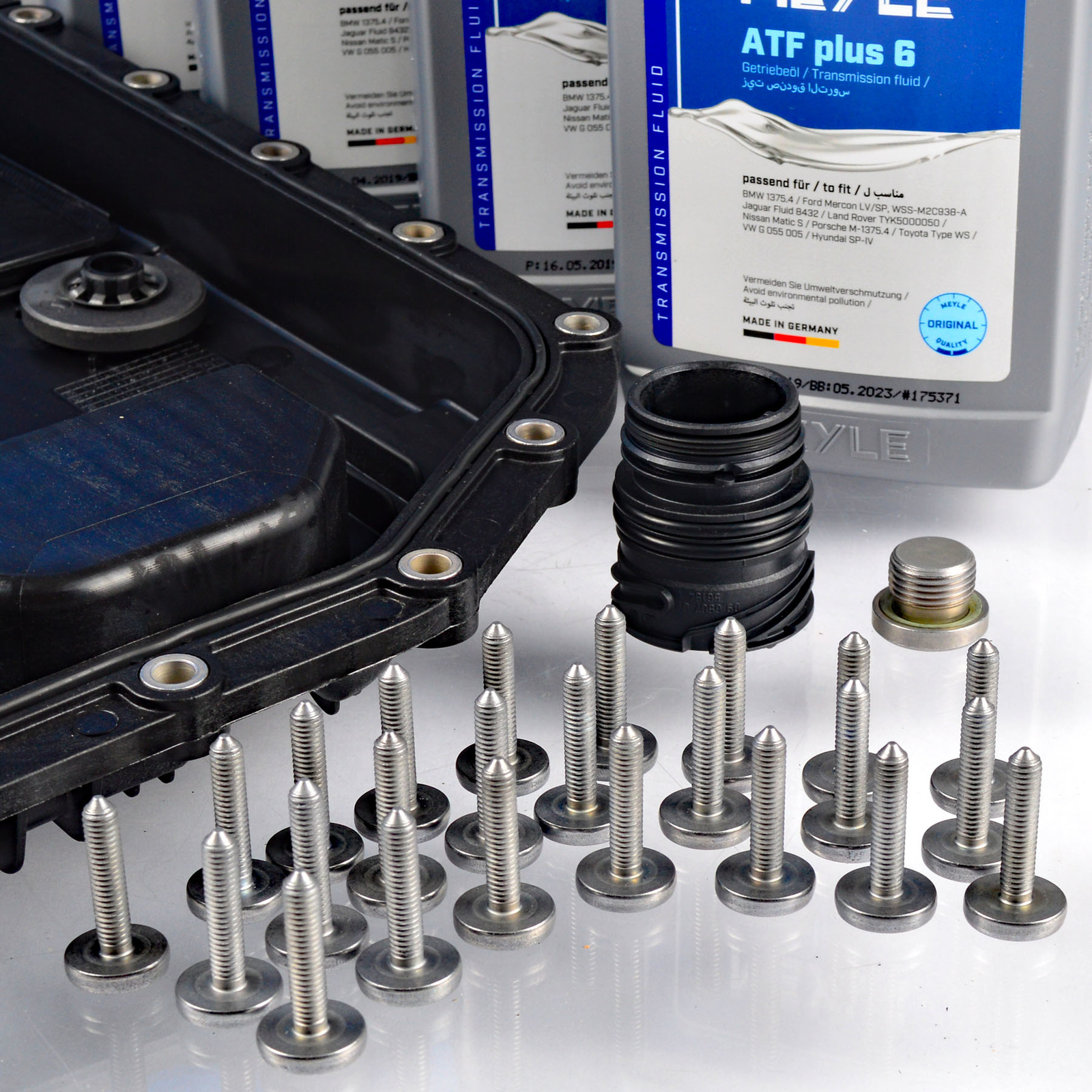 ZF 1071.298.038 Ölwanne + 7L MEYLE ATF Öl Automatikgetriebe 6HP19 21 ...