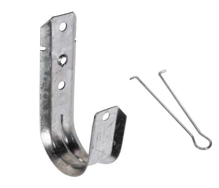 25 Pcs 2" J Hook Wall Mount Hanger Network CAT6/5e Wire Cable ...