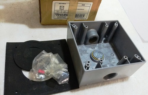 Weather Proof - Junction Box - Backbox - 449 Edward Signaling ...