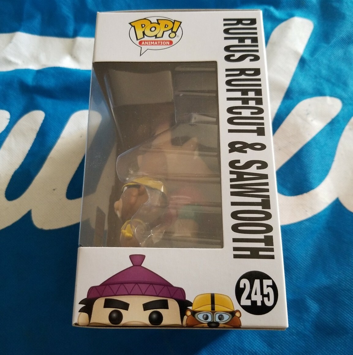 Funko Pop! Animation Wacky Races Rufus Ruffcut & Sawtooth SDCC 2017 LE ...