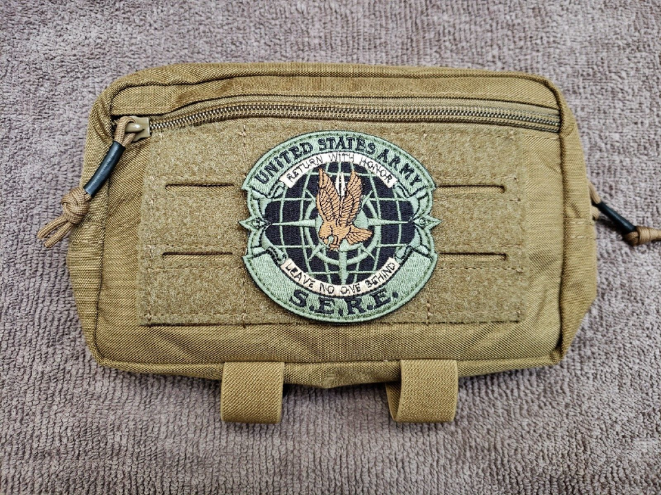 US ARMY SERE SURVIVAL EVASION RESISTANCE ESCAPE PATCH BUG OUT BAG ...